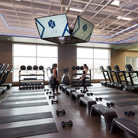 Workout Floor at Dallas - Addison | Life Time